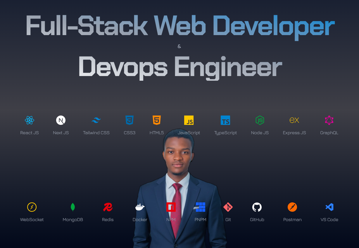Full-Stack Web Developer & Devops Engineer - Mr. Tindanzor